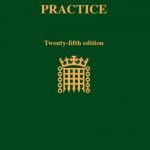 Erskine May: Parliamentary Practice - DH国際書房DH国際書房