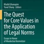 The Quest for Core Values in the Application of Legal Norms - DH国際書房DH国際書房