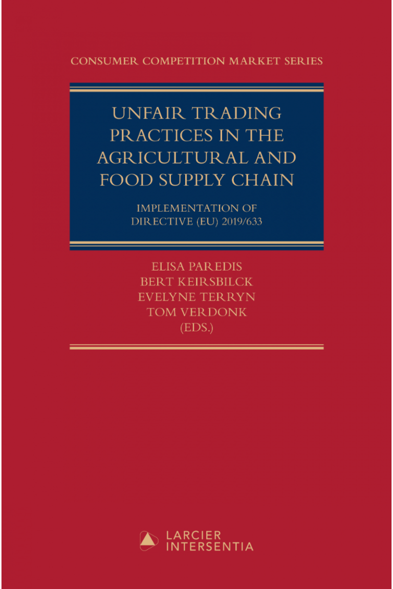 Unfair Trading Practices in the Agricultural and Food Supply Chain - DH ...